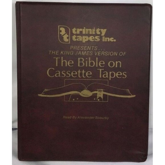 Unbranded | Media | Vtg Trinity Tapes Inc The Bible On Cassette Niv New ...